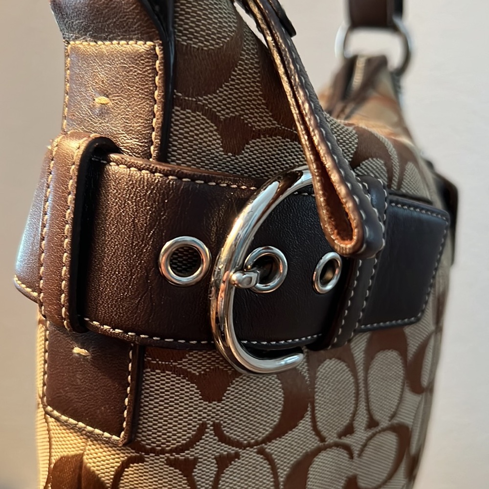 Coach Signature Soho Duffel Shoulder Bag - Gem